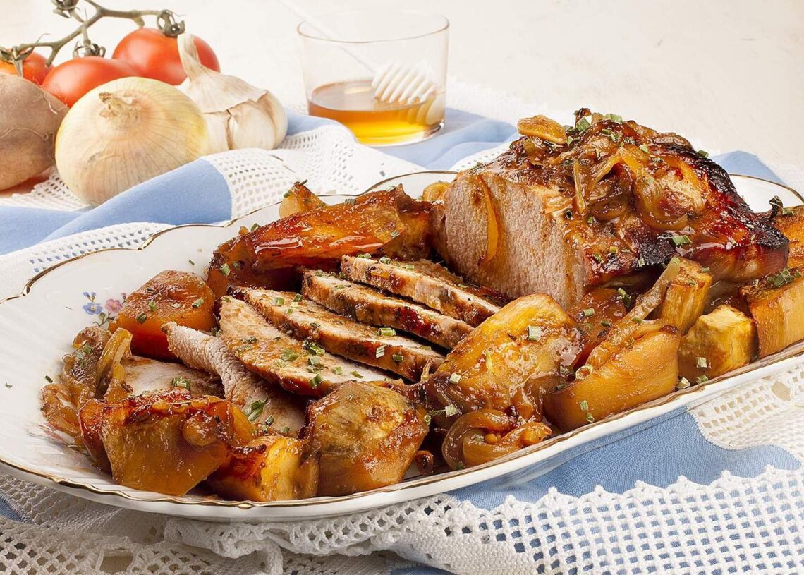 Vitela assada no forno com batatas | Ruralea