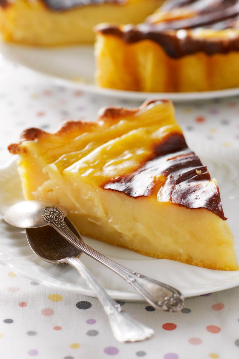 Tarte de nata com massa quebrada | Ruralea