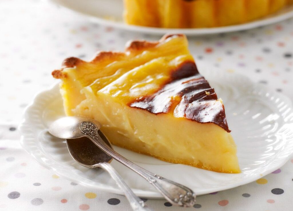 Tarte de nata com massa quebrada | Ruralea