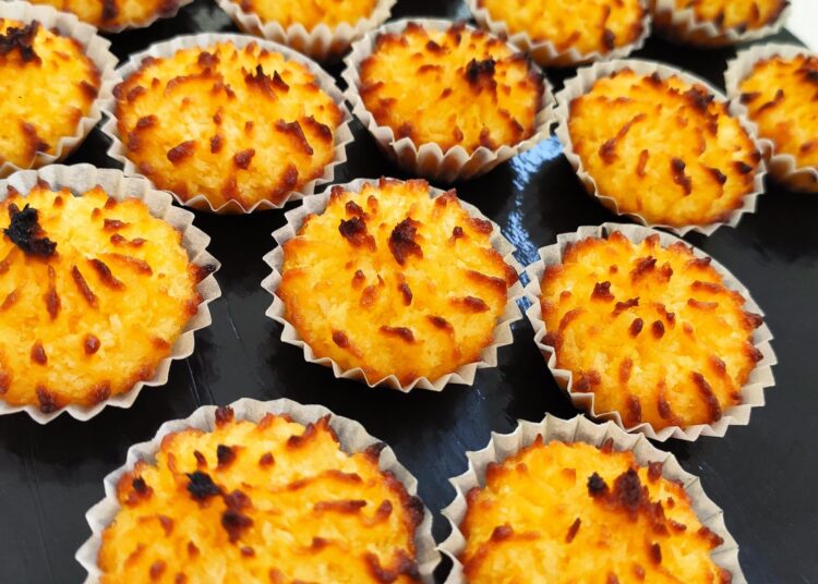 Bolinhos de côco húmidos