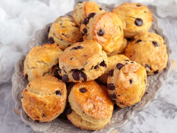 Scones com chocolate | Ruralea