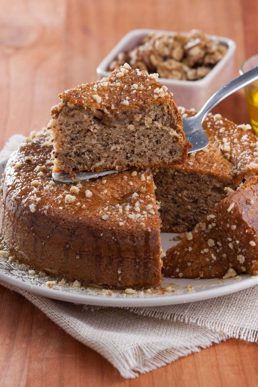 Bolo de mel e noz | Ruralea