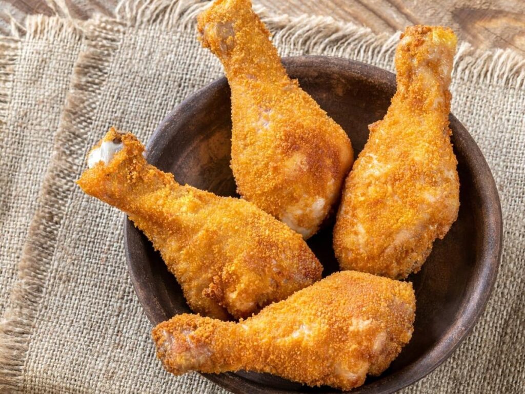 Pernas de frango fritas à portuguesa | Ruralea